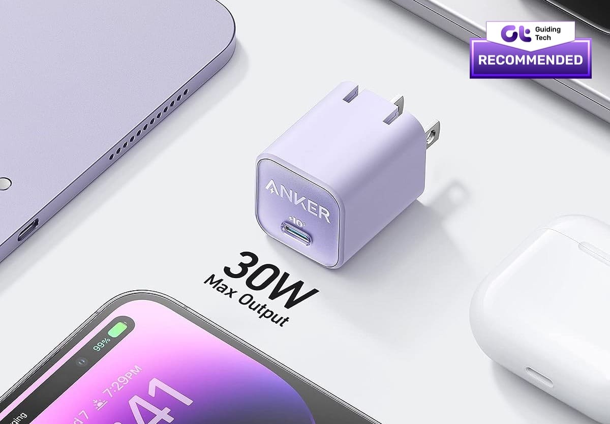 6 Best Fast Chargers for Apple iPhone 14 Series - Guiding Tech