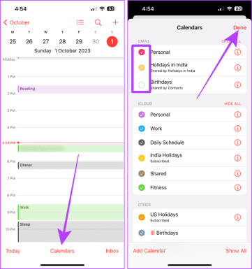How to Use and Share Google Calendar on iPhone - Guiding Tech