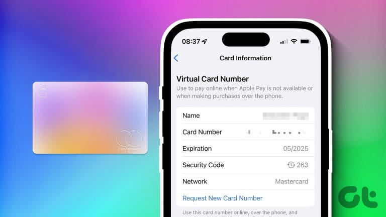 How to See Apple Pay Card Number in iPhone in 2023 - Guiding Tech