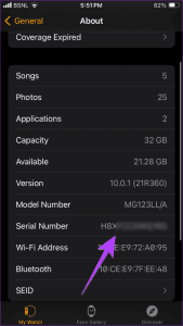 What Series or Model Is My Apple Watch: 4 Ways to Check - Guiding Tech