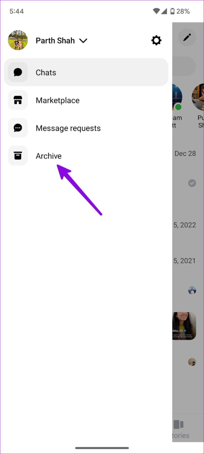 How to Archive or Unarchive Messages in Messenger - Guiding Tech