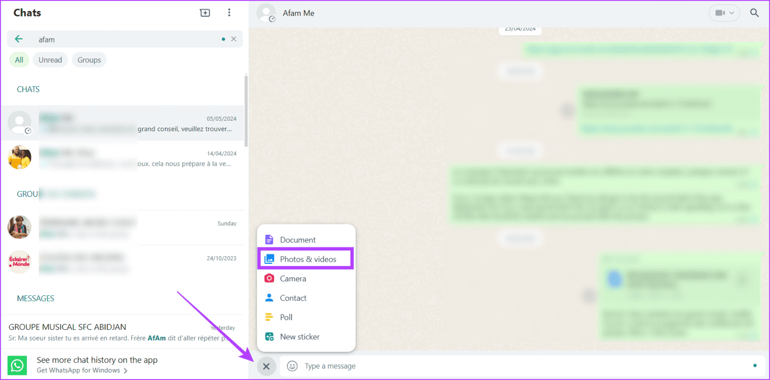 How to Send Screenshots on WhatsApp Web - Guiding Tech