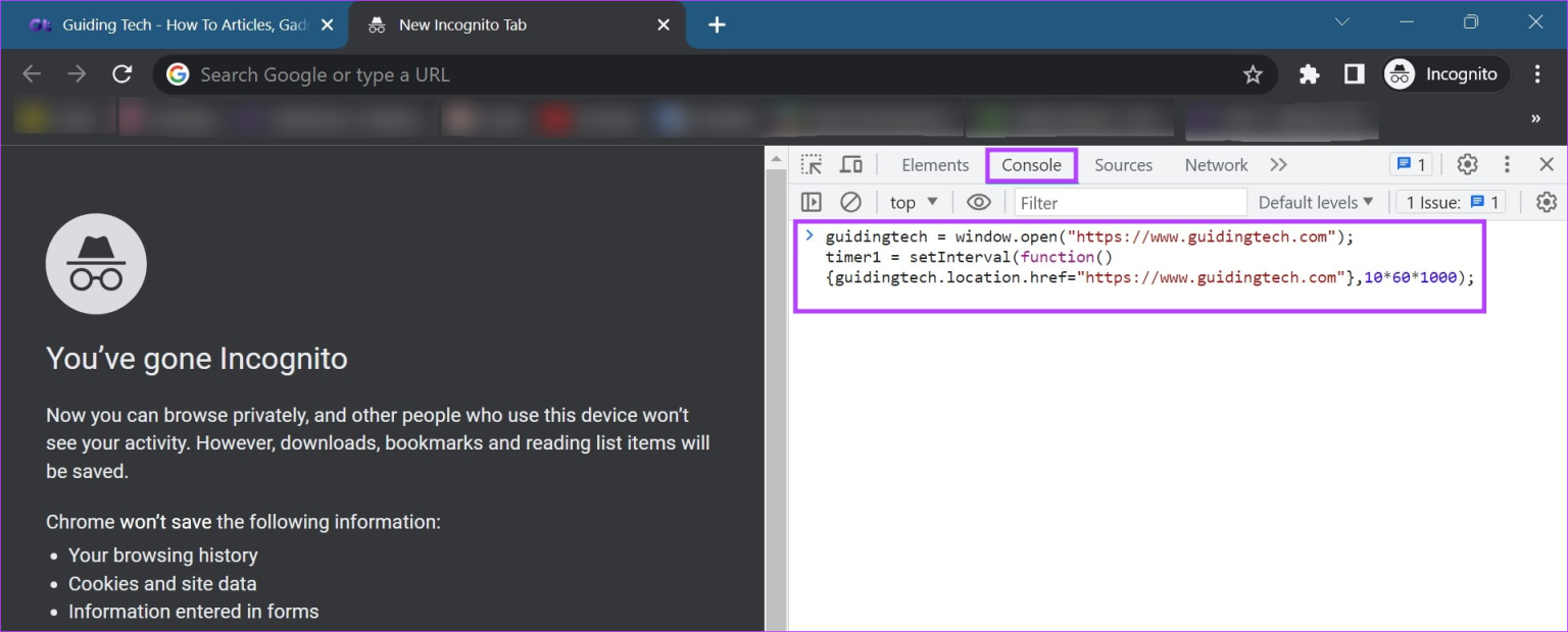 3 Ways to Auto Refresh Tabs in Google Chrome - Guiding Tech