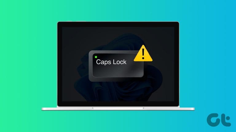 Top 5 Ways to Fix Reversed Caps Lock in Windows 11 - Guiding Tech