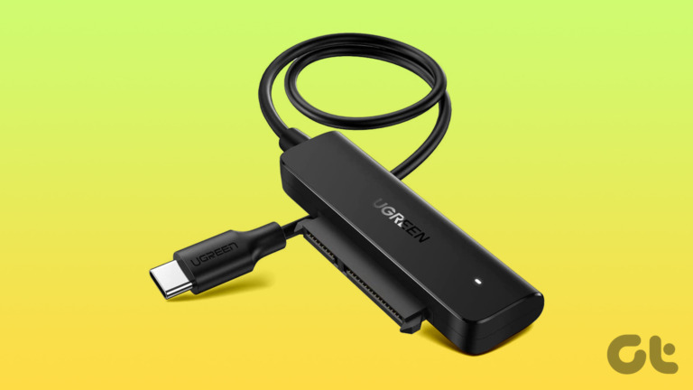 6 Best SATA to USB Adapters For External Hard Drives - Guiding Tech