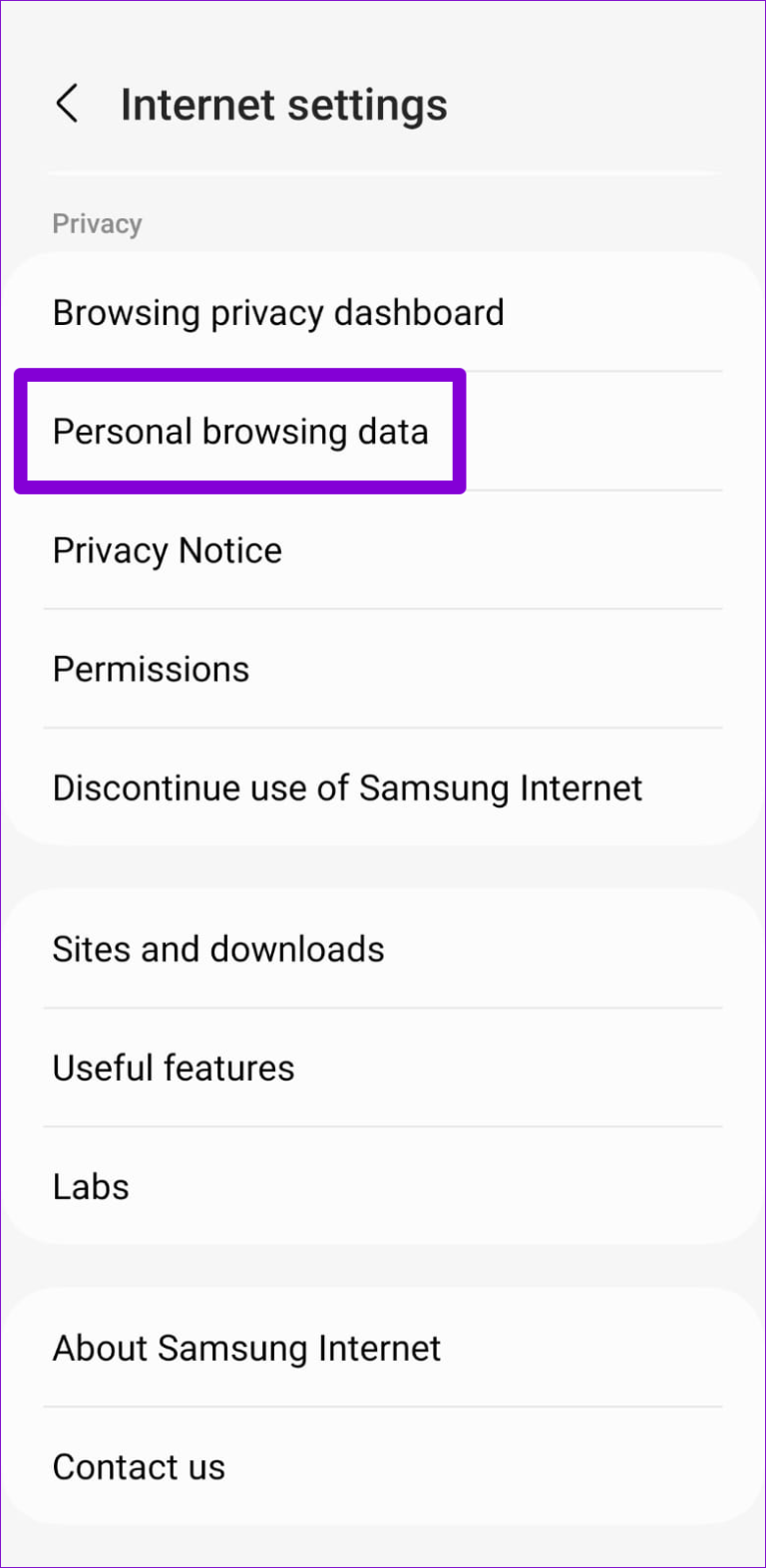 Top 7 Ways to Fix Samsung Internet Browser Not Loading Pages on Android ...