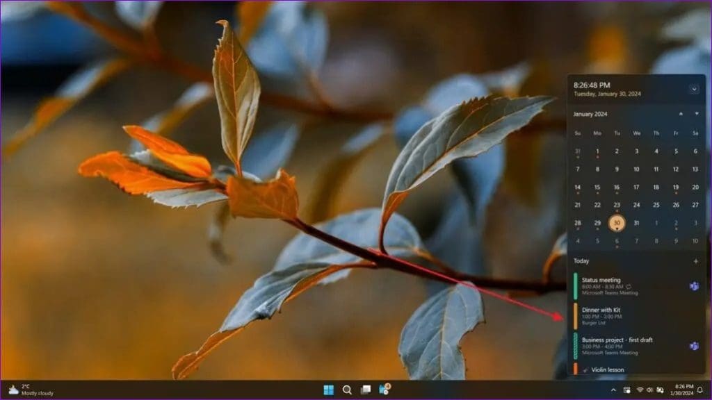 5 Ways to Fix Windows Calendar Not Showing Events - Guiding Tech