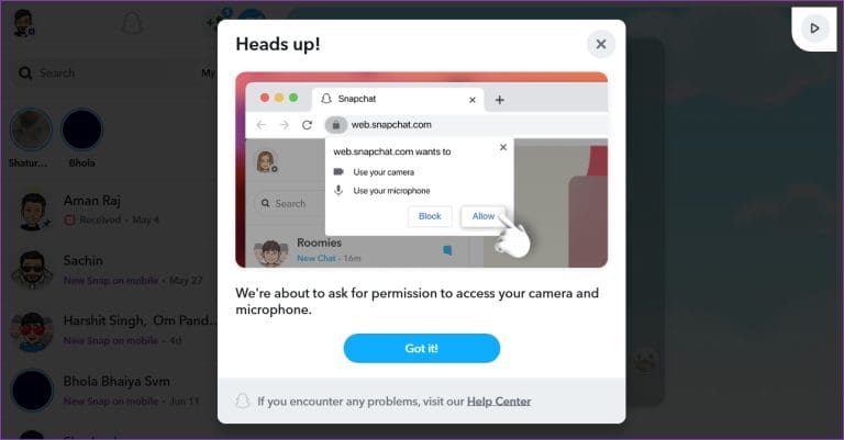 How to Setup and Use Snapchat on Web - Guiding Tech