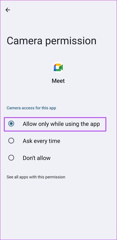 5 Ways to Fix Google Meet Video Not Working On Android