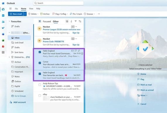 Can’t Select Multiple Emails in Outlook – What to Do - Guiding Tech