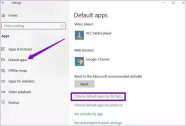 How To Change Default Apps In Windows 10