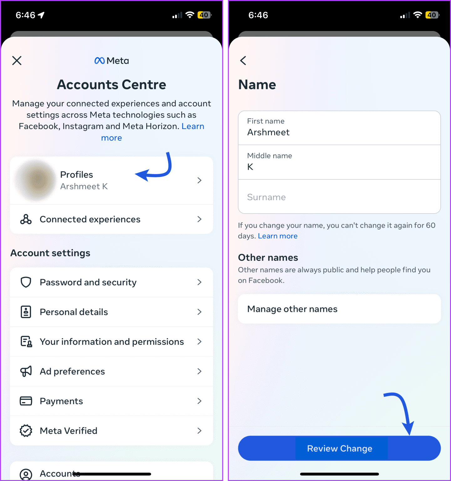How to Change or Remove Your Last Name on Facebook - Guiding Tech