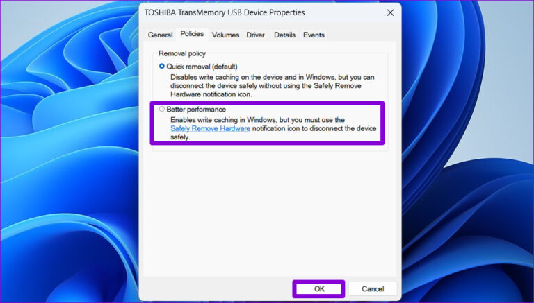 5 Ways to Fix Unable to Eject a USB Drive on Windows 11 - Guiding Tech
