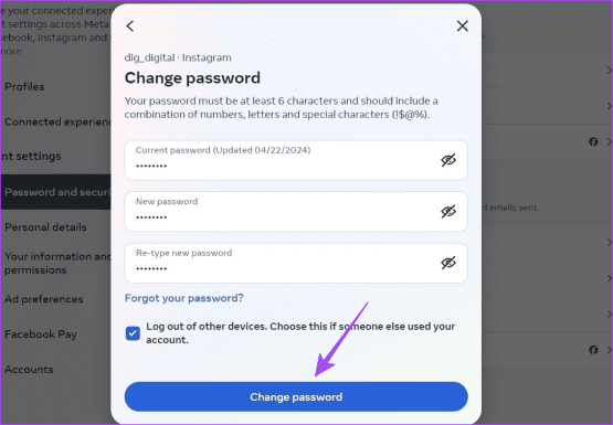 How to Change Instagram Password on Your Phone or Desktop - Guiding Tech