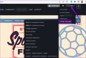 How to Change the Default Language in Steam for Desktop and Mobile ...
