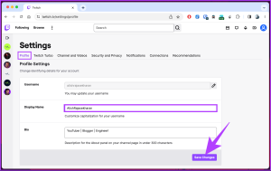 How to Change Twitch Username and Display Name - Guiding Tech