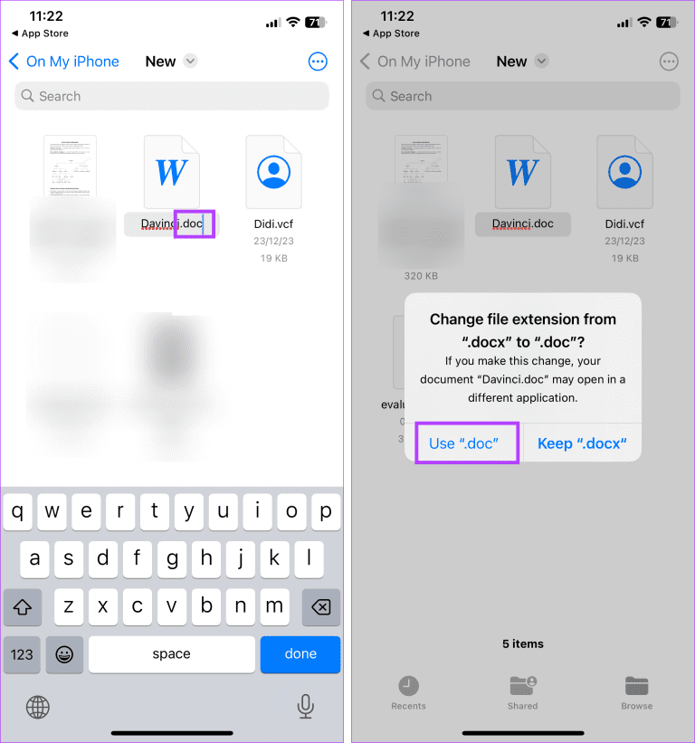 How to Change File Type (Extension) on iPhone - Guiding Tech