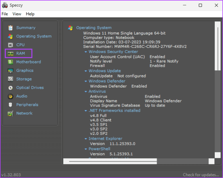 5 Ways to Check RAM Type in PC on Windows 10 and Windows 11 - Guiding Tech