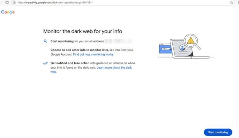 Check if Your Data Was Leaked Using Google Dark Web Report - Guiding Tech
