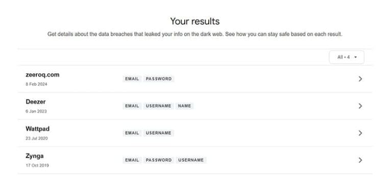 Check if Your Data Was Leaked Using Google Dark Web Report - Guiding Tech
