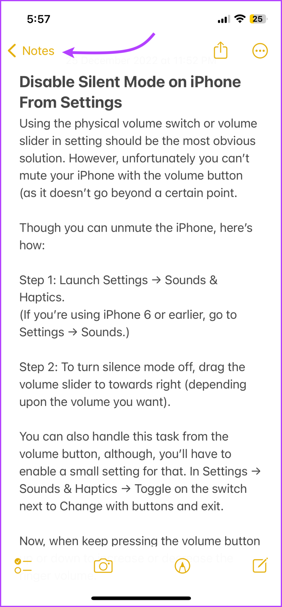 6 Ways to Find and Recover Disappeared iPhone Notes - Guiding Tech