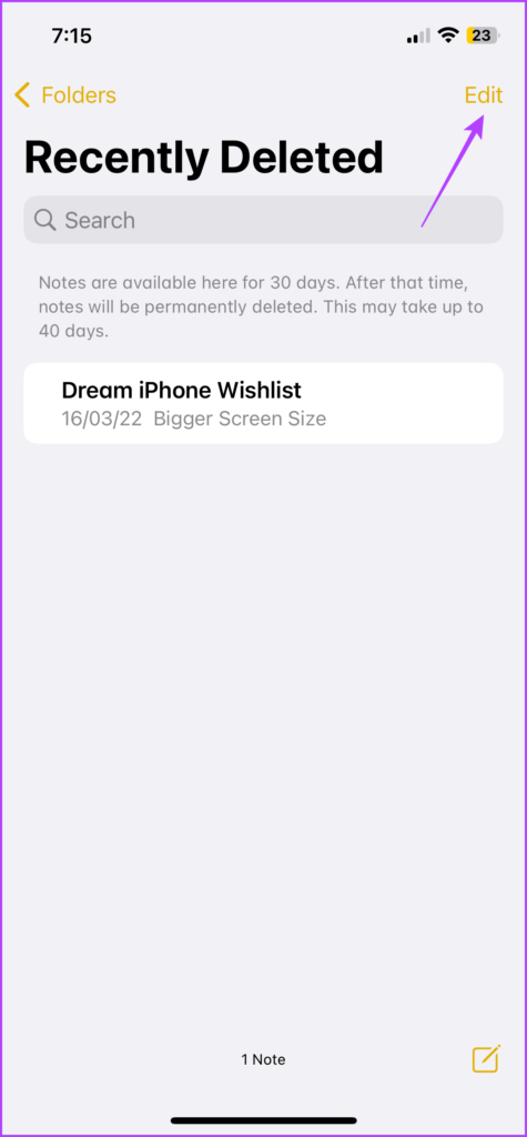 6 Ways to Find and Recover Disappeared iPhone Notes - Guiding Tech