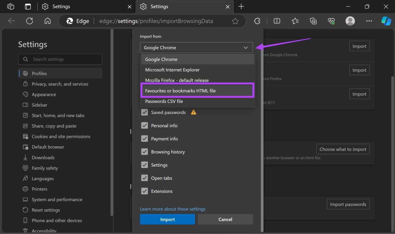 3 Ways to Transfer Microsoft Edge Favorites or Bookmarks on Windows ...