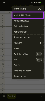 How to Get Dark Mode in Google Sheets (PC and Mobile) - Guiding Tech