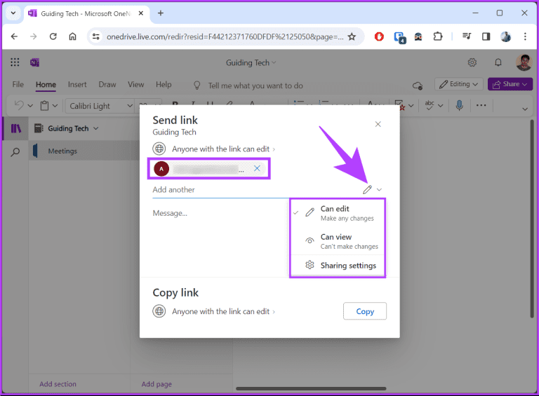 How to Share OneNote Notebook on Desktop and Mobile - Guiding Tech