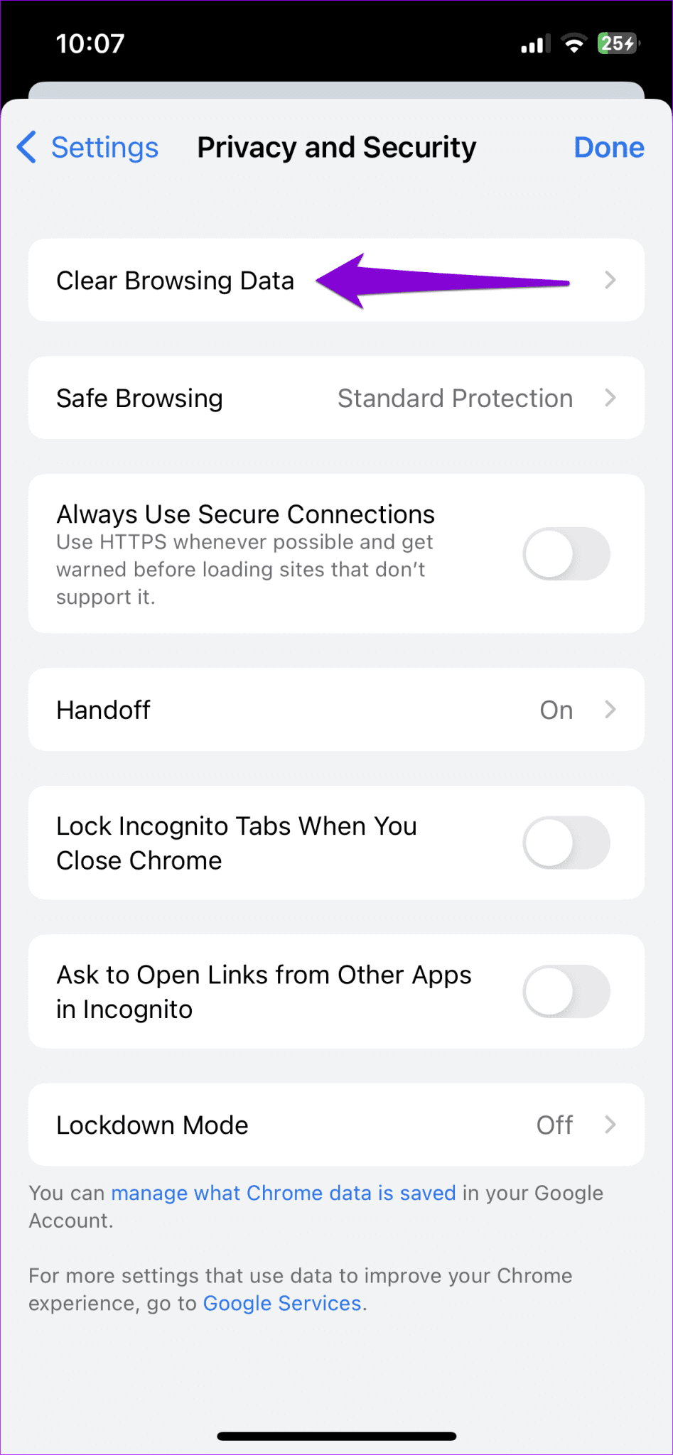 5 Ways to Fix Google Chrome Not Working on iPhone - Guiding Tech