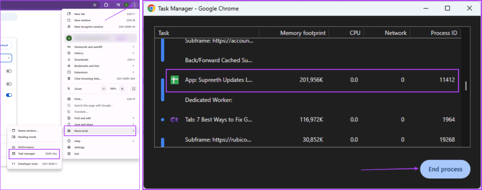 5 Ways to Fix Google Chrome High Disk Usage on Windows - Guiding Tech