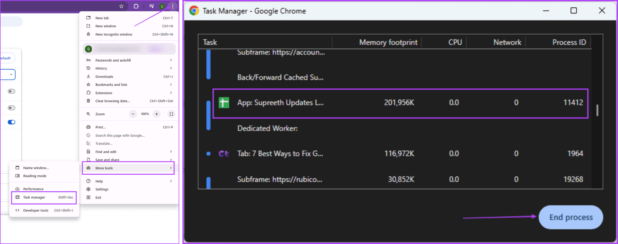 5 Ways to Fix Google Chrome High Disk Usage on Windows - Guiding Tech