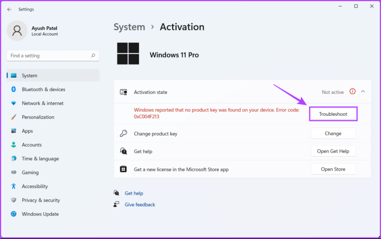 4 Fixes When the Windows 11 Activation Key Is Not Working - Guiding Tech