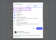 What Happens When You Clear Browsing Data In Chrome