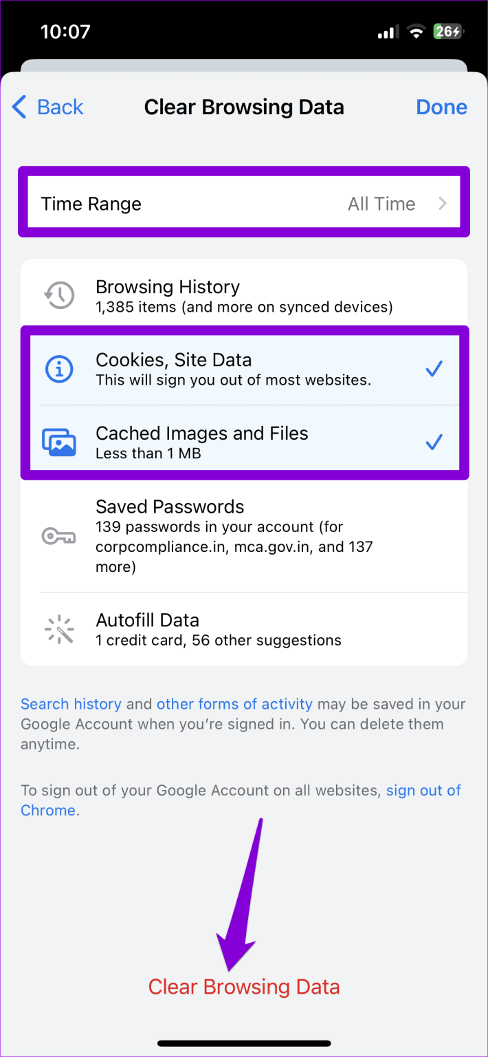 5 Ways to Fix Google Chrome Not Working on iPhone - Guiding Tech