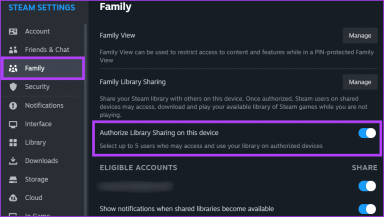 10 Ways to Fix Steam Family Sharing Not Working on Windows 11 - Guiding ...