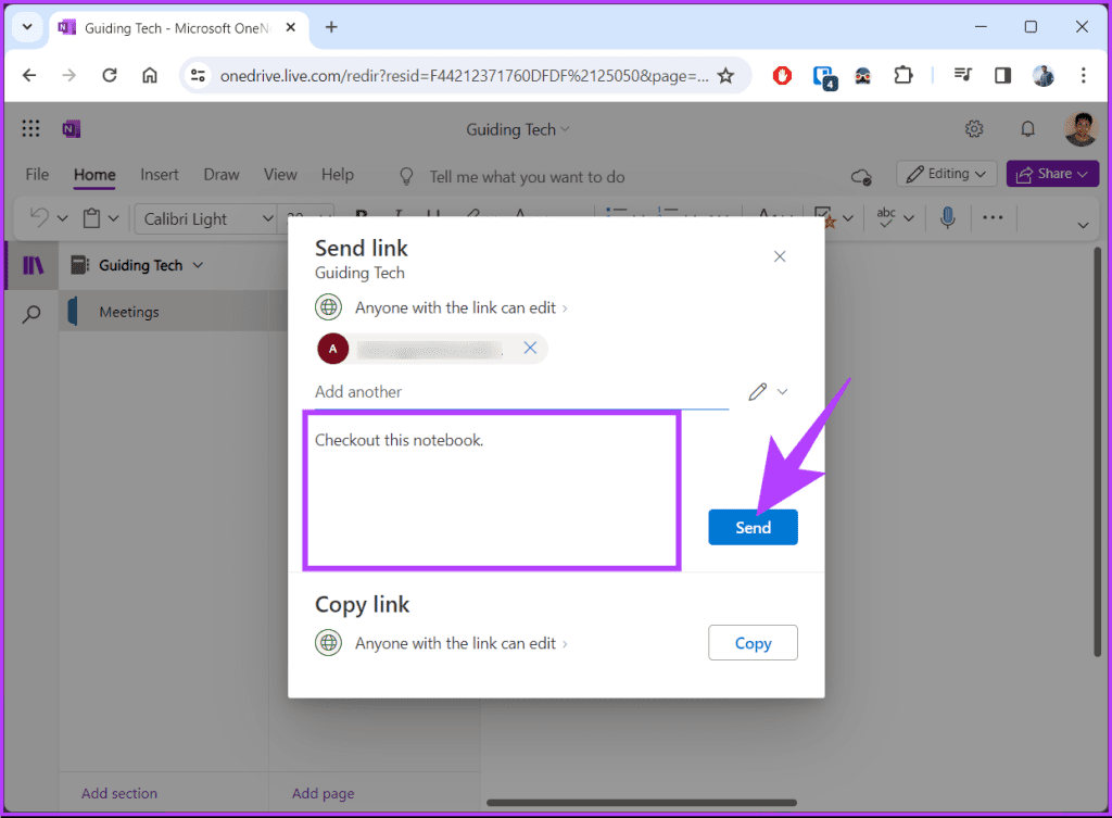How to Share OneNote Notebook on Desktop and Mobile