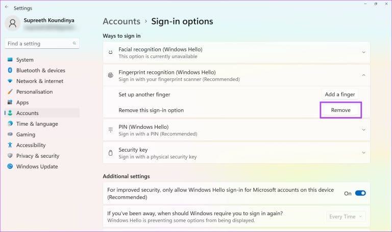 How to Fix Windows Hello Unavailable or Not Working