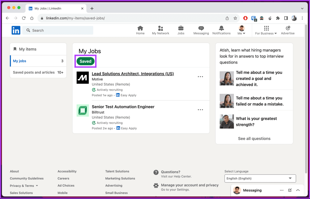 How to Find Saved Posts and Jobs on LinkedIn - Guiding Tech