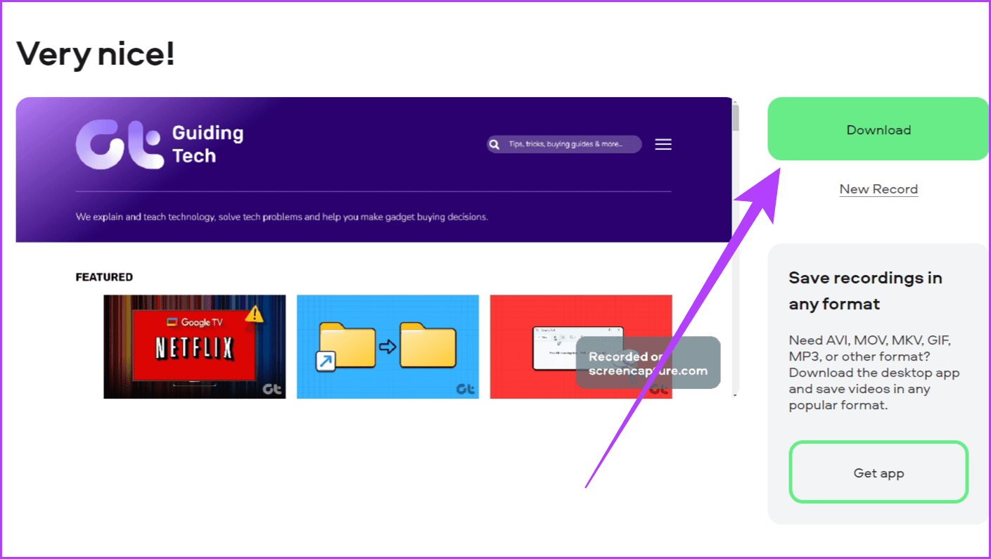 5 Easy Ways to Screen Record on Windows With Audio - Guiding Tech