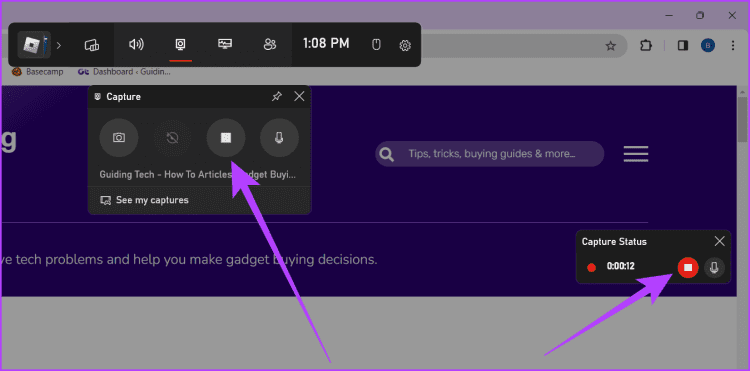 3 Easy Ways to Screen Record on Windows With Audio - Guiding Tech
