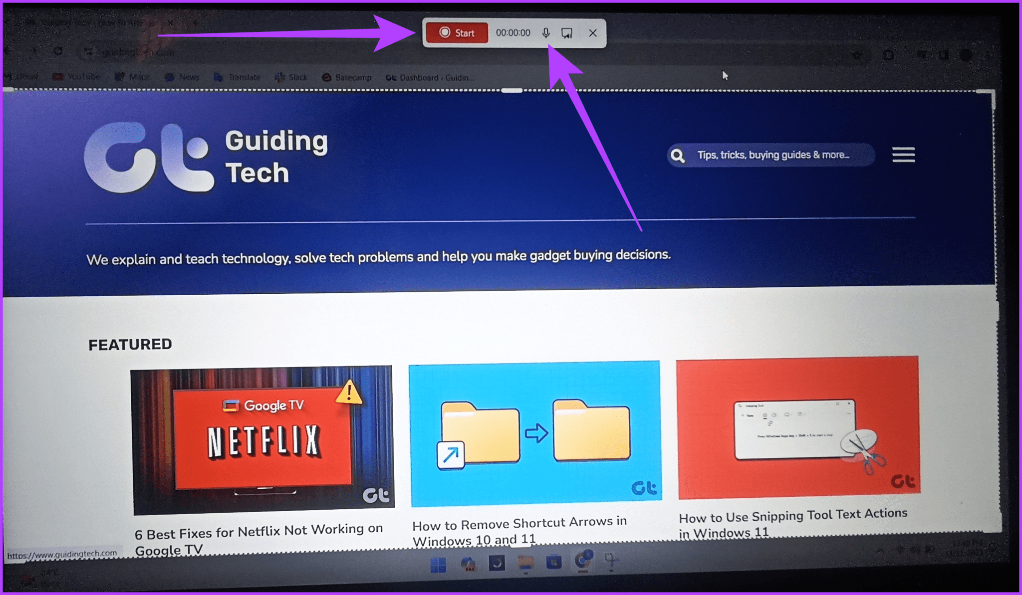 3 Easy Ways to Screen Record on Windows With Audio - Guiding Tech
