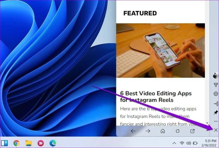 How to Use the Edge Bar in Microsoft Edge on Windows 11 - Guiding Tech