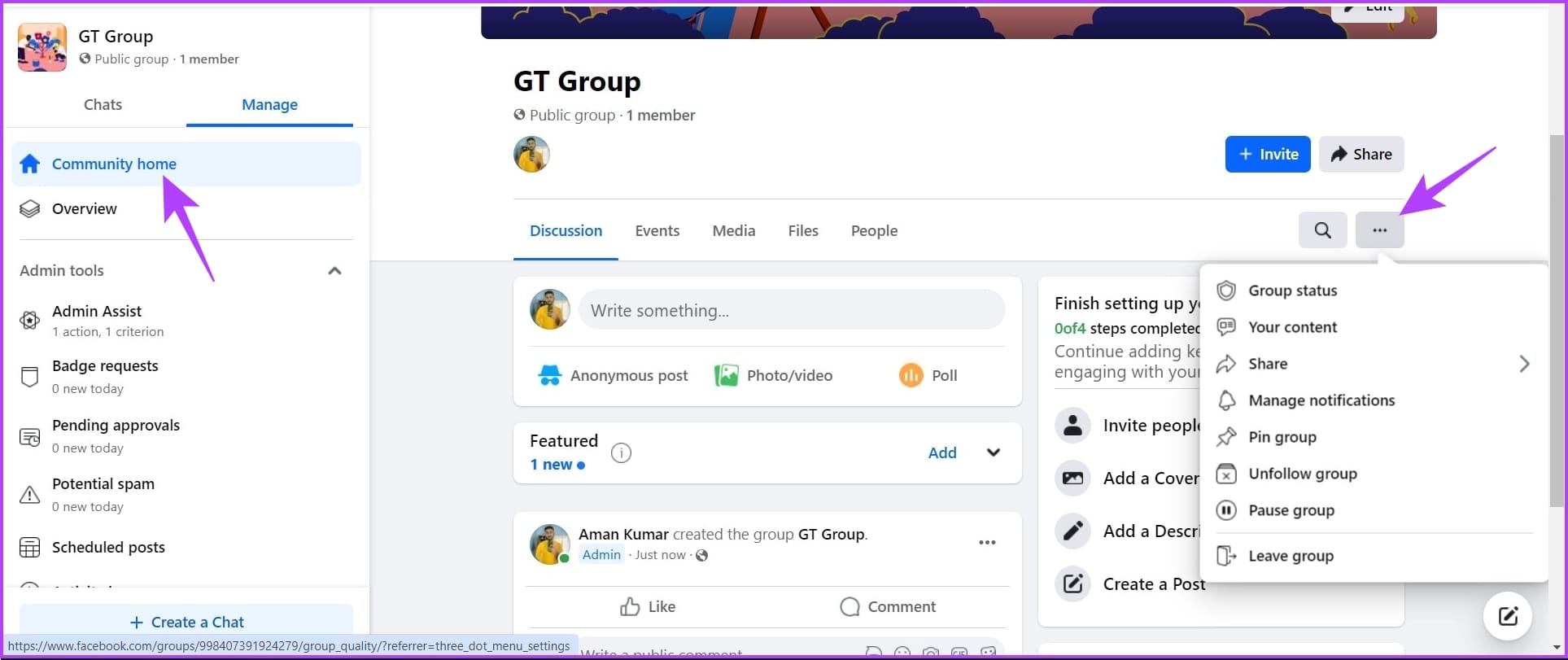 How to Access and Edit Facebook Group Settings