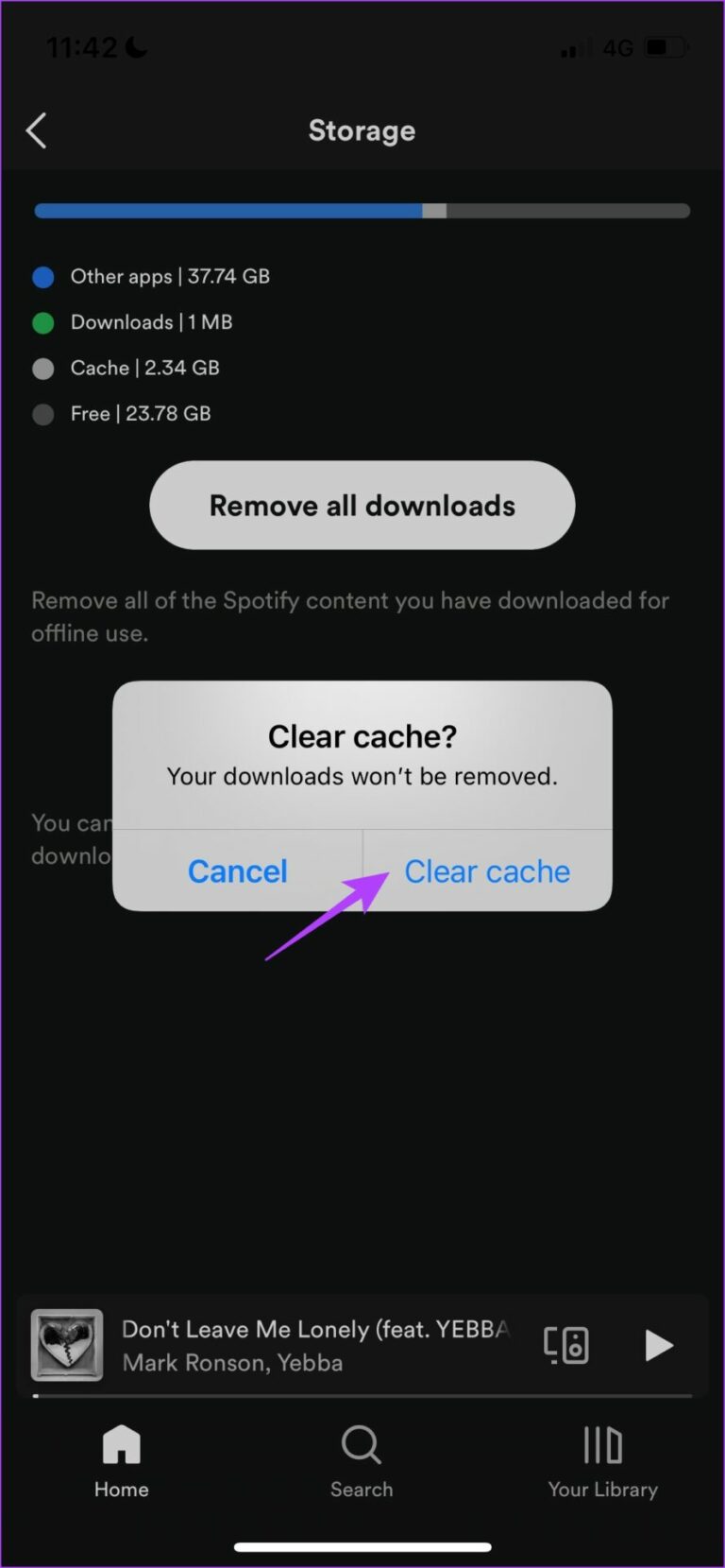 Why Does Spotify Take Up So Much Storage and How to Fix It - Guiding Tech