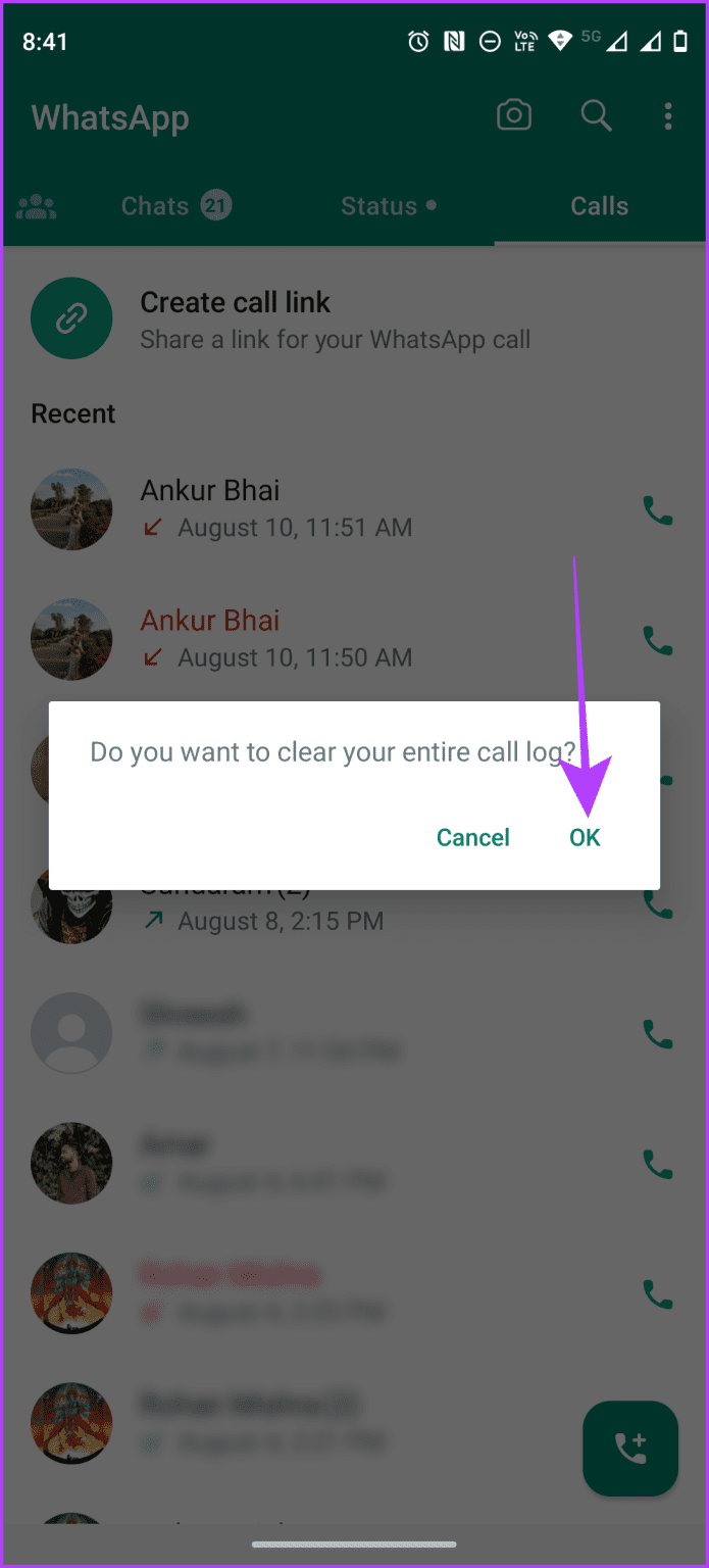 How to Delete WhatsApp Call History on Android and iOS Devices ...