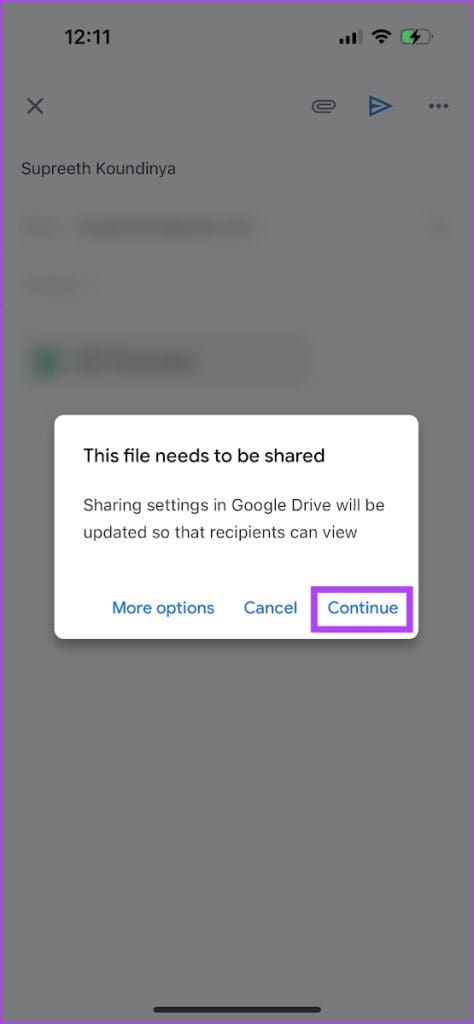 How to Attach Files on Gmail on iPhone and Android - Guiding Tech