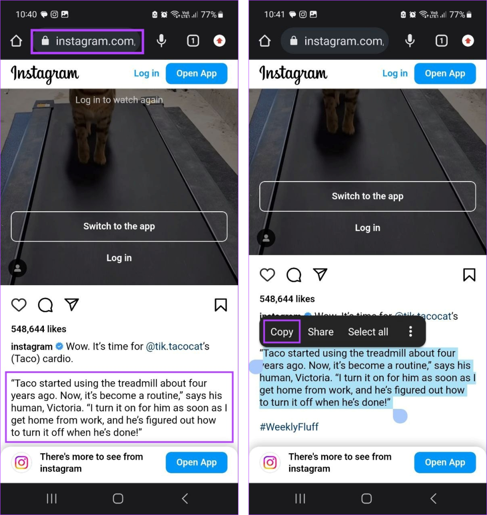 4 Ways to Copy Captions or Text From an Instagram Post - Guiding Tech