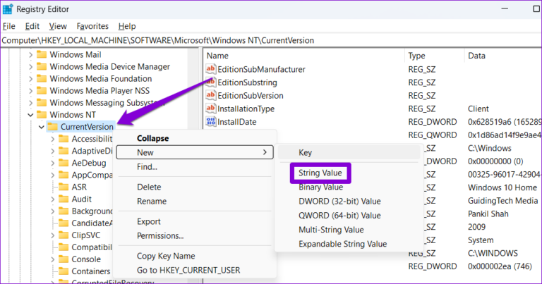How to Check or Change Registered Owner and Organization Name in ...