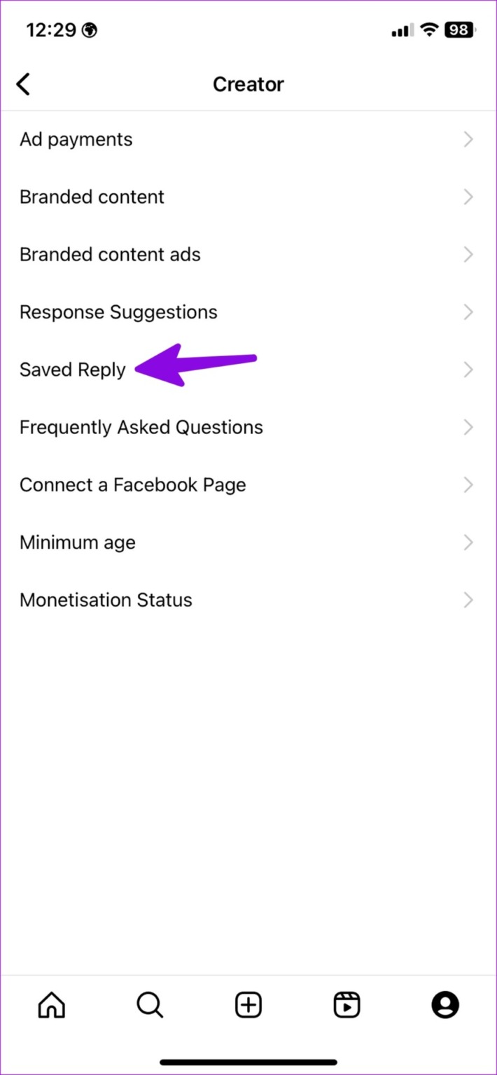 How to Create Saved Replies on Instagram - Guiding Tech